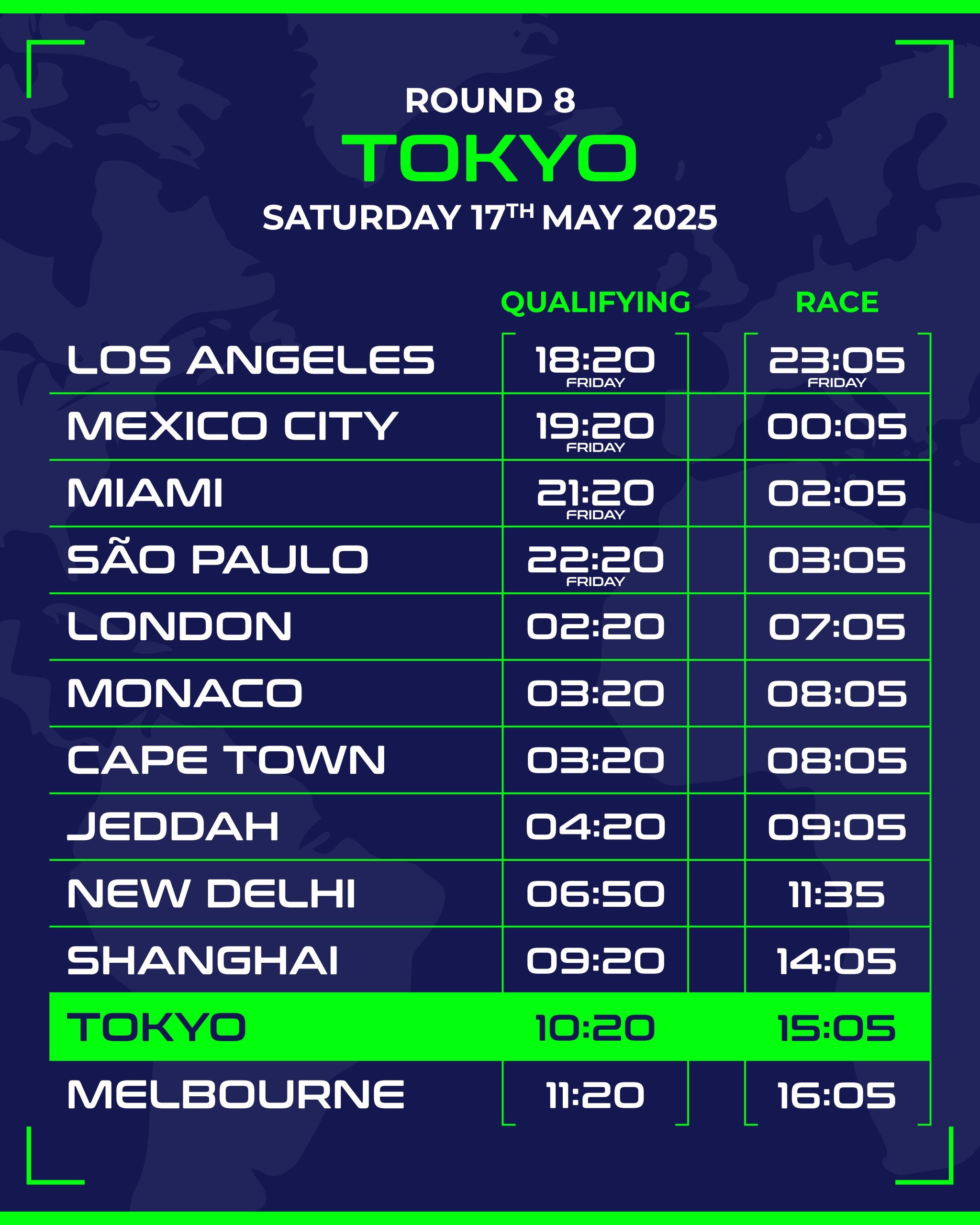 Tokyo E-Prix Race Preview: Session Timings, Track Details & Everything ...